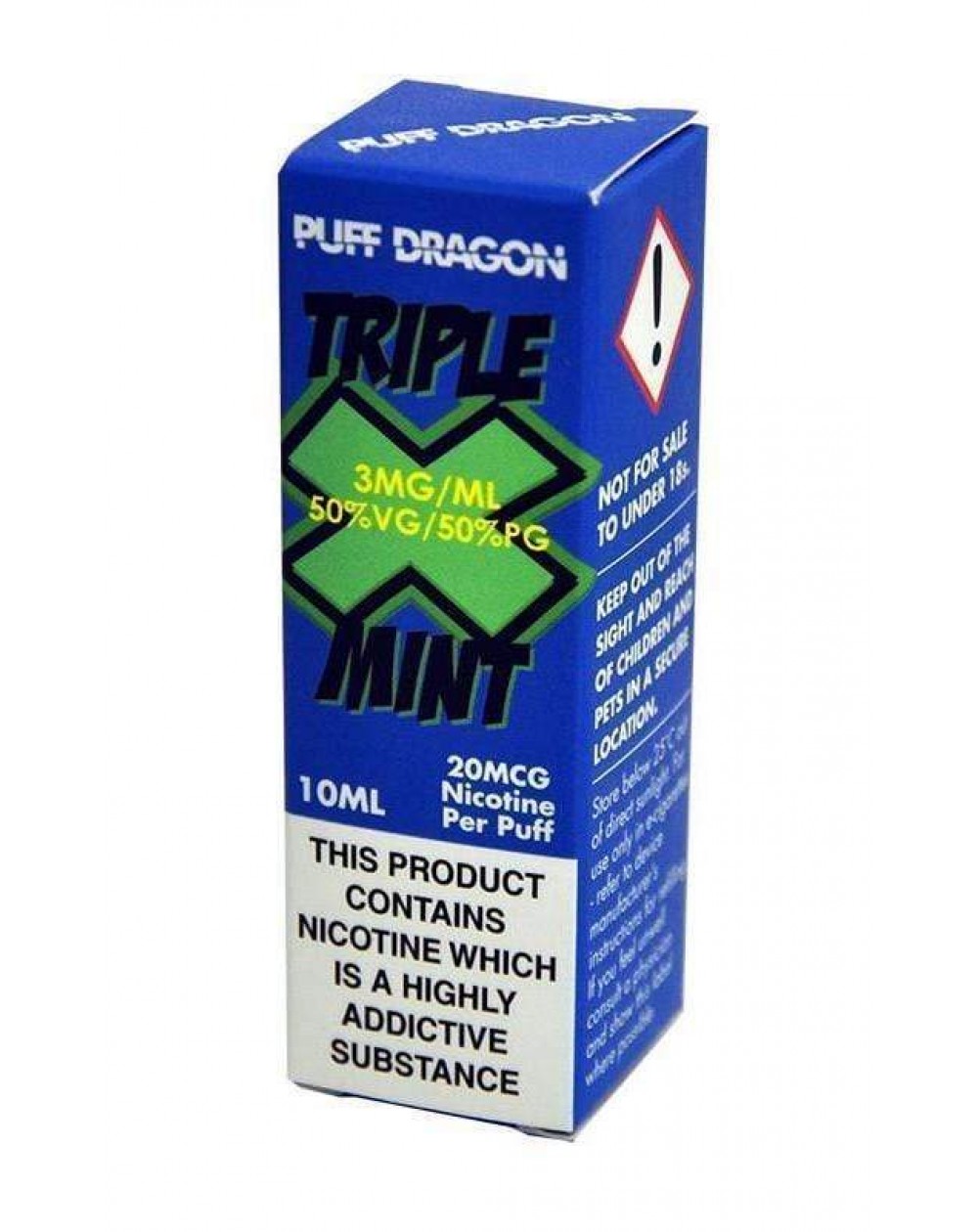 Puff Dragon Triple X Mint, E-Liquid & Juices